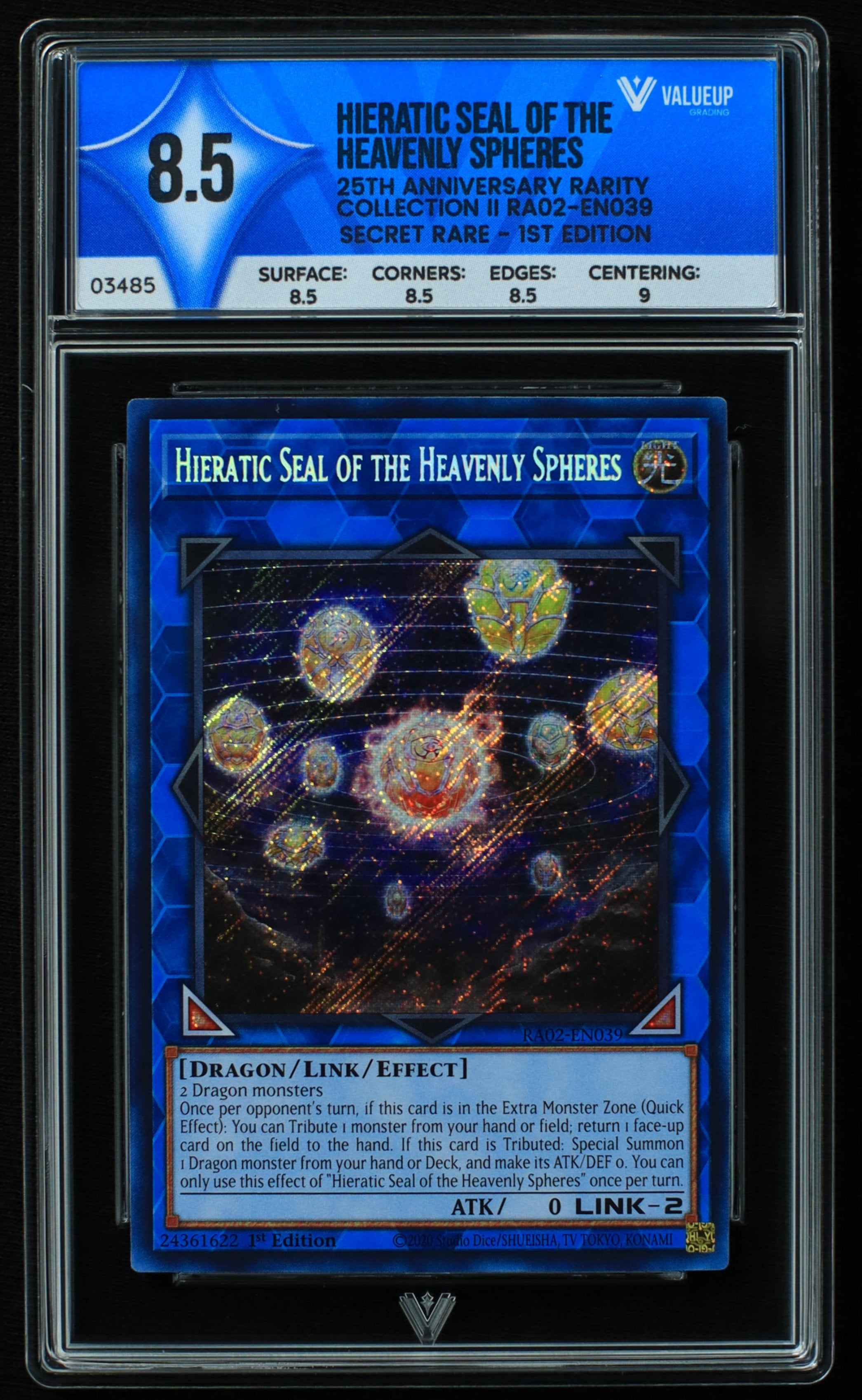 HIERATIC SEAL OF THE HEAVENLY SPHERES | Grading Cards – ValueUp