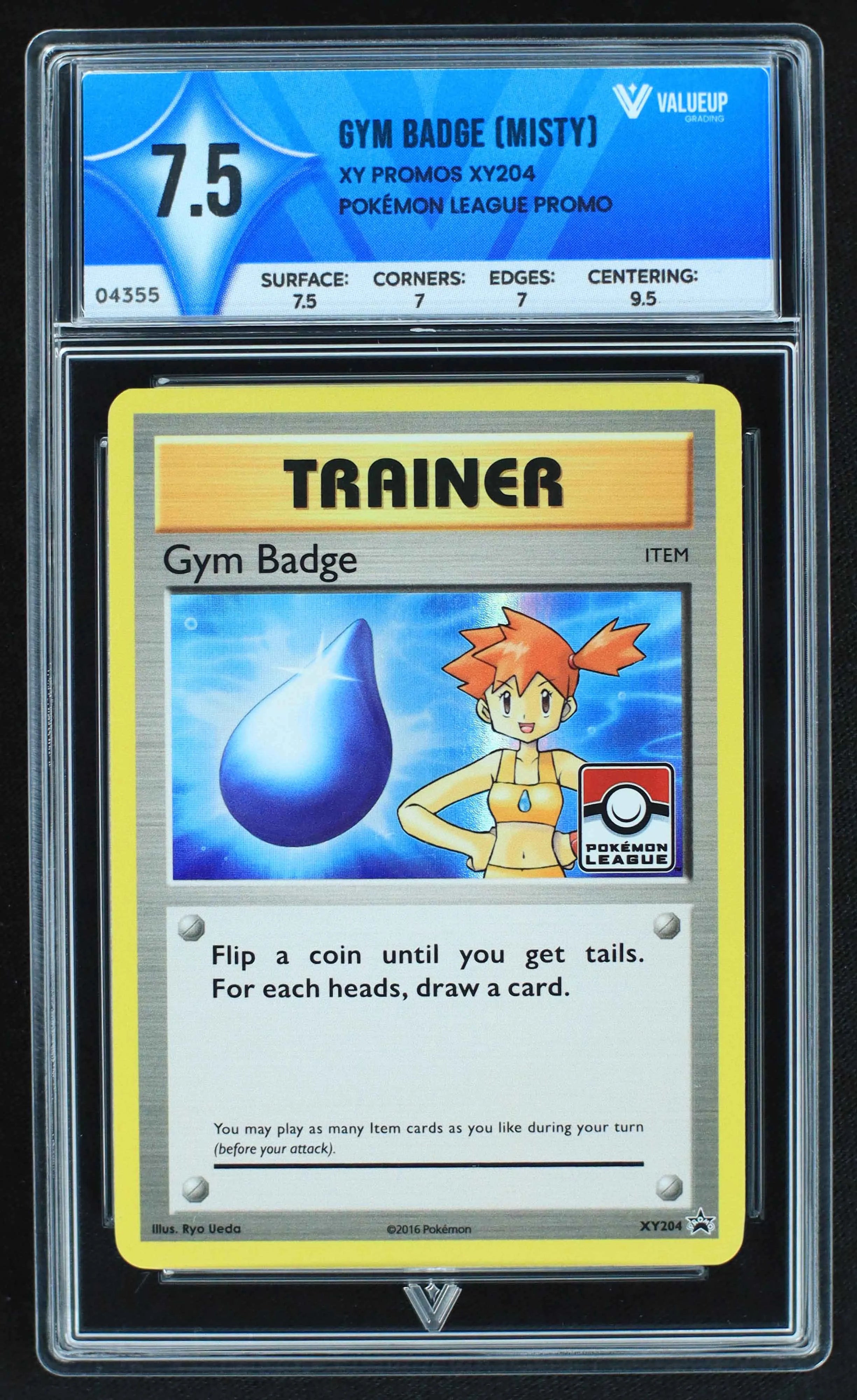 GYM BADGE (MISTY) | Grading Cards – ValueUp